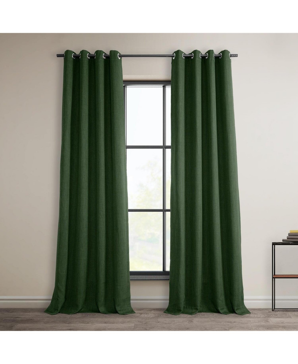 Click here for Half Price Drapes Grommet Textured Faux Linen Room... prices