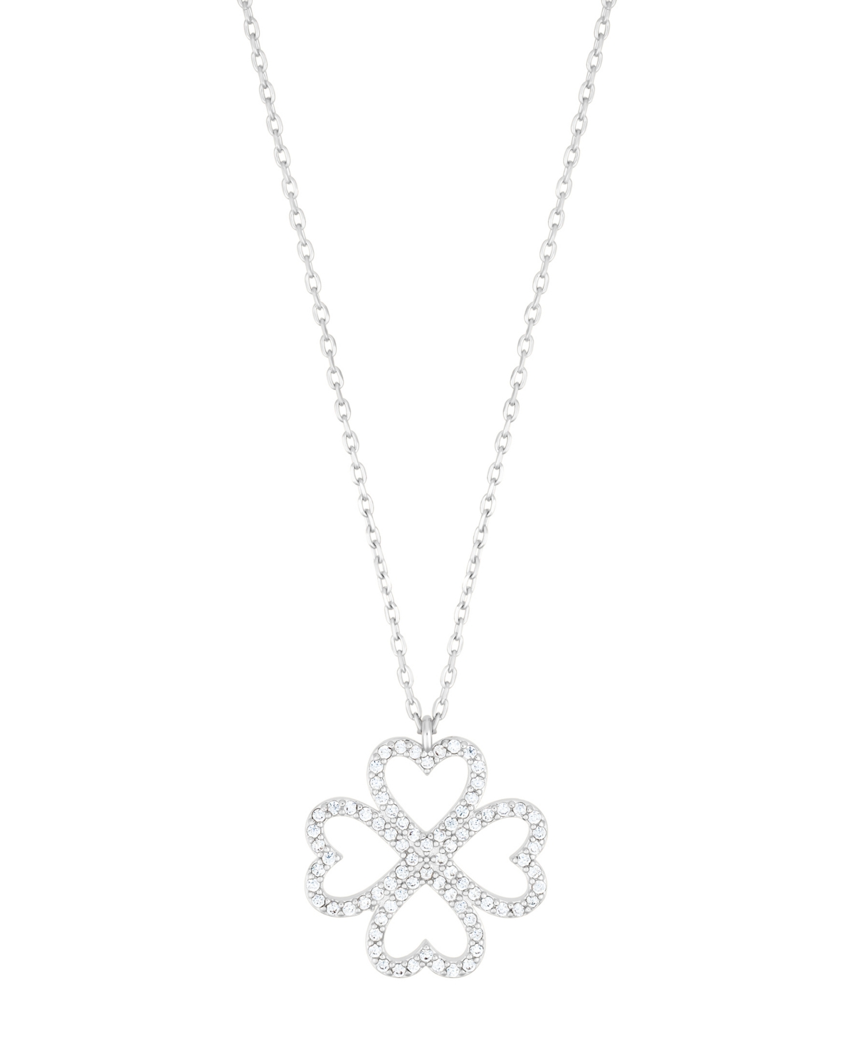 Click here for Adornia Adjustable Cubic Zirconia Heart-Shaped Pav... prices