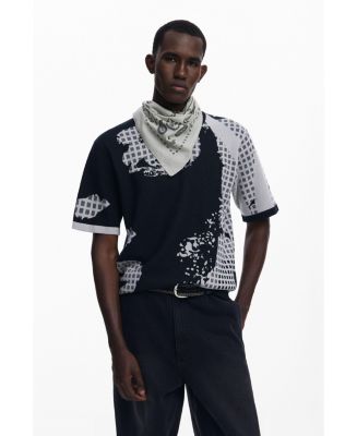 Desigual Men's Printed Jacquard T-shirt - Macy's