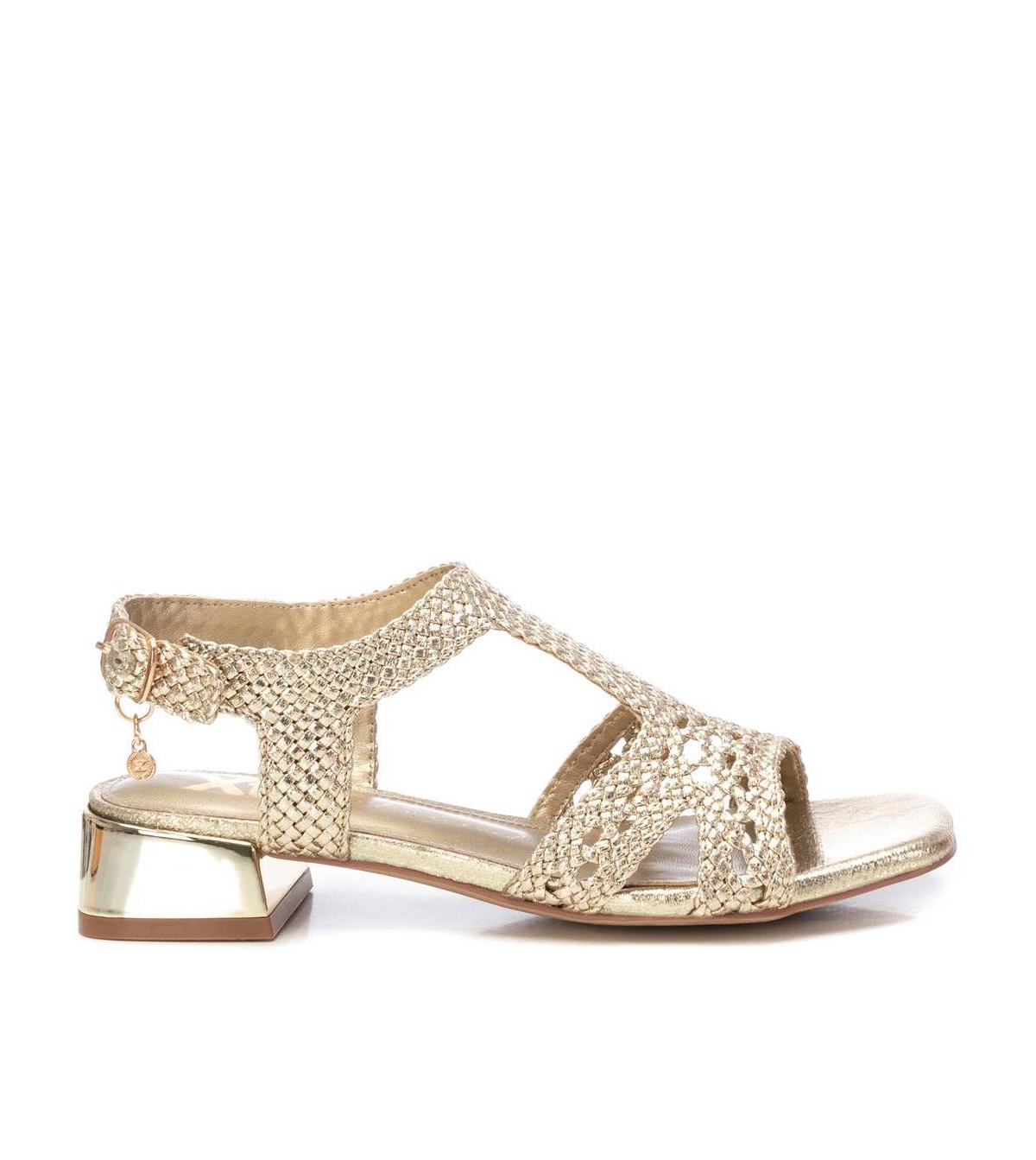 Click here for Xti Womens Low Heel Sandals - Gold prices
