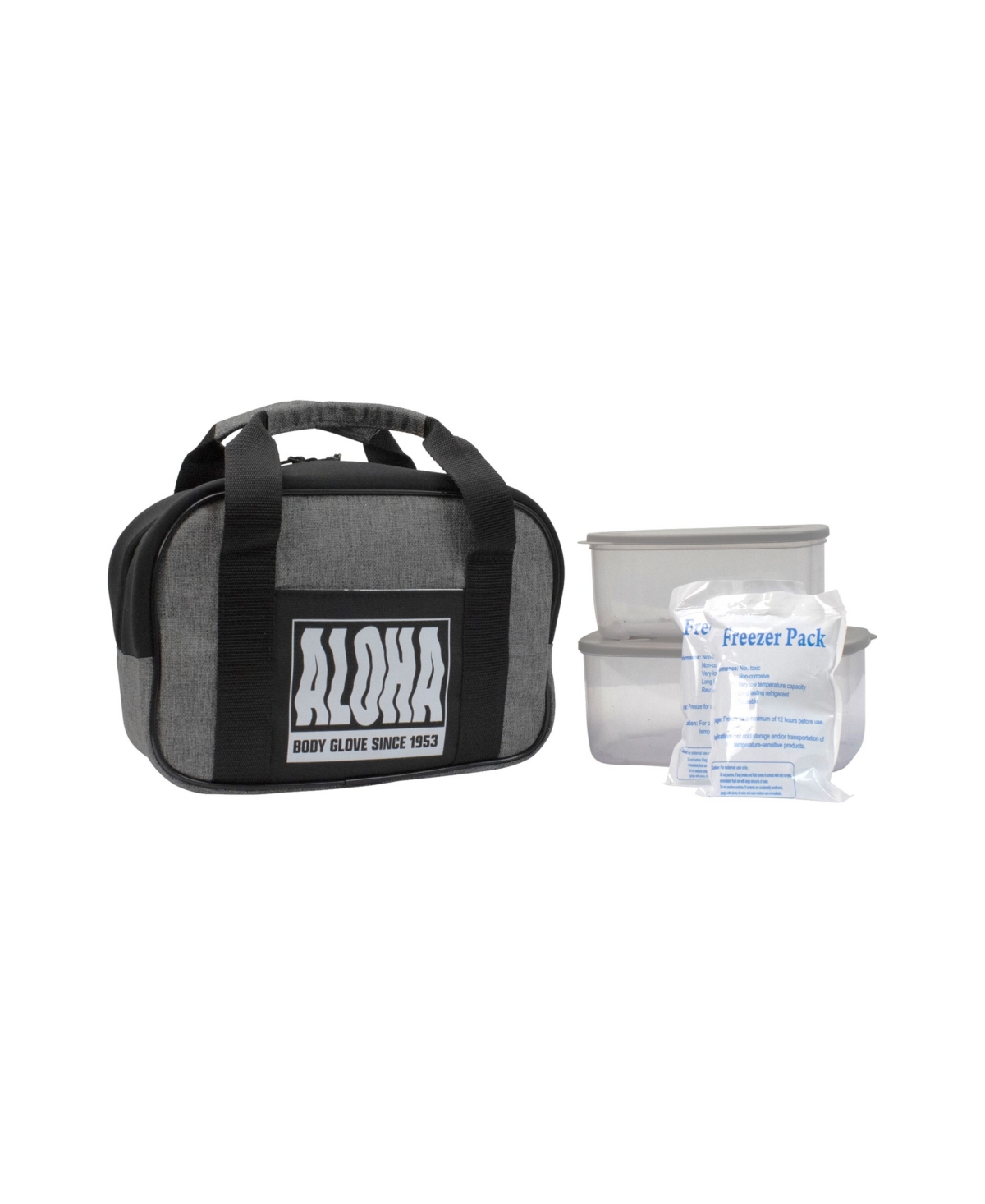 Click here for Longlat Dome Lunch Tote - Gray/Black prices