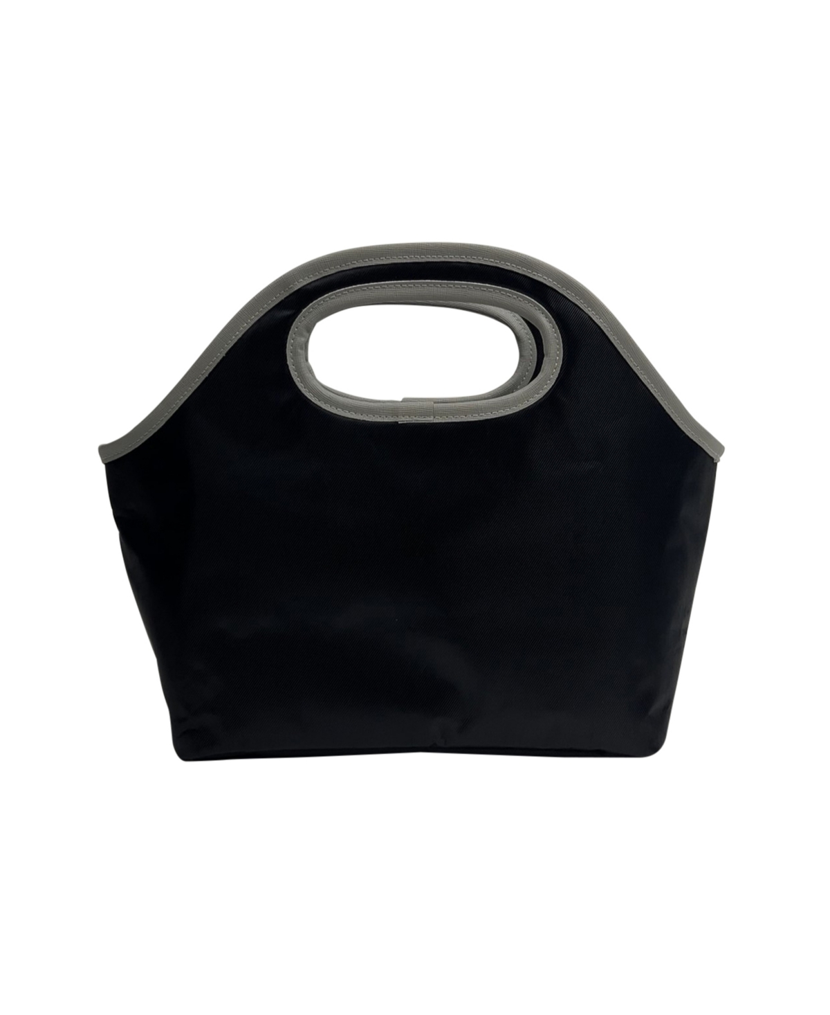 Click here for Longlat Wide Top Lunch Tote - Black/Gray prices