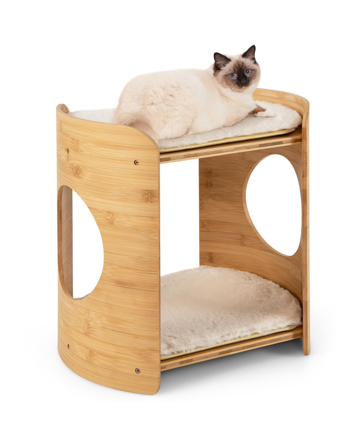 Click here for 2-Tier Cute Small Cat Tree Cozy & Fun Play Tower f... prices
