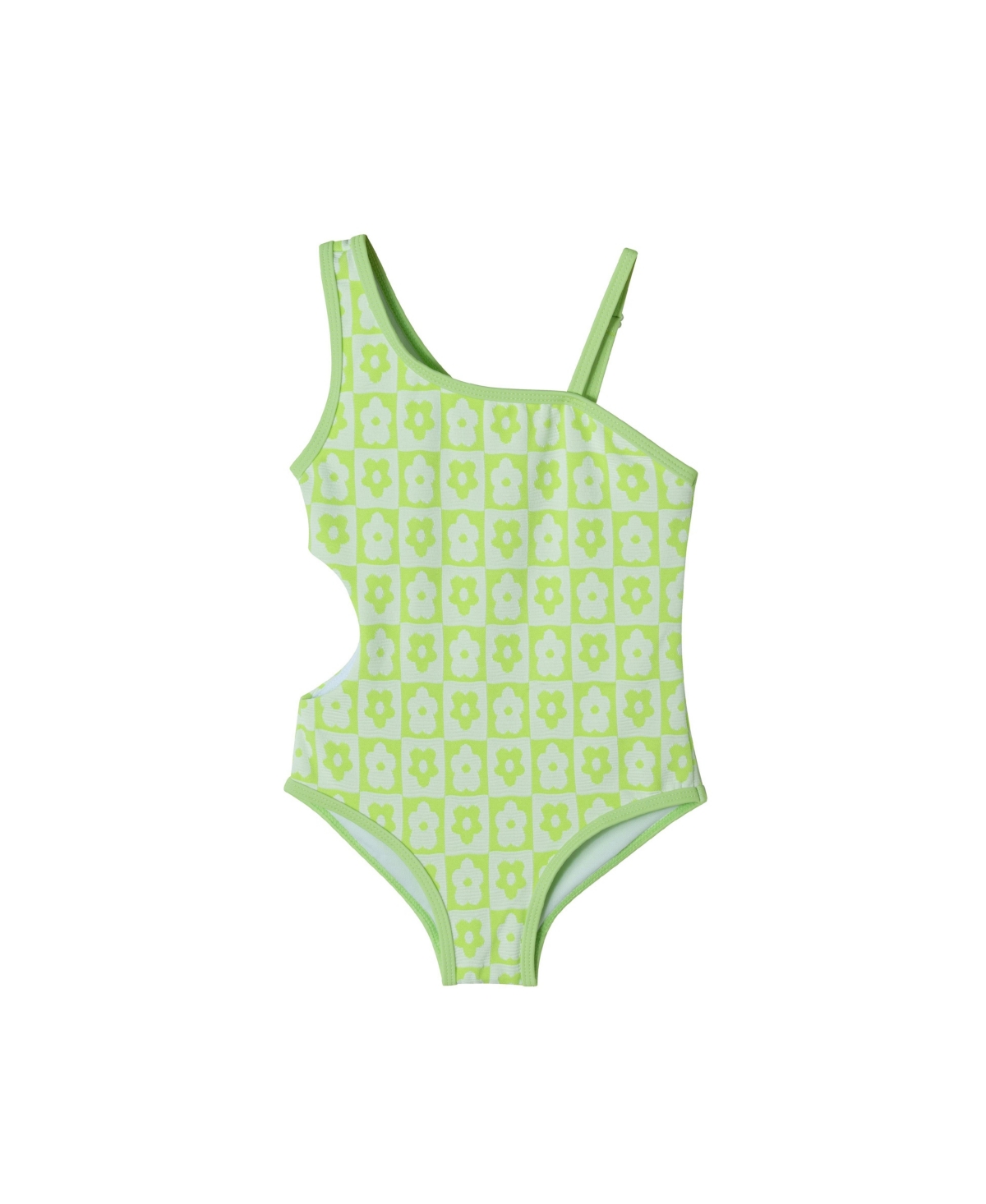 Click here for Andy & Evan Floral Print Textured Swimsuit - Flora... prices