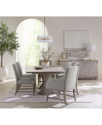 Cornelia 7-Pc. Dining Set (Rectangular Table, 4 Side Chairs & 2 Arm Chairs) - Macy's