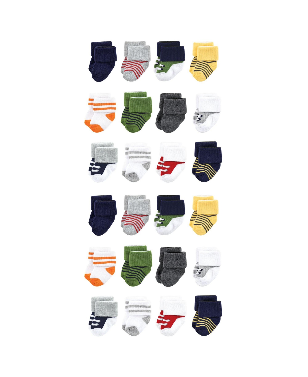 Click here for Luvable Friends Baby Boys Cotton Rich Terry Socks... prices