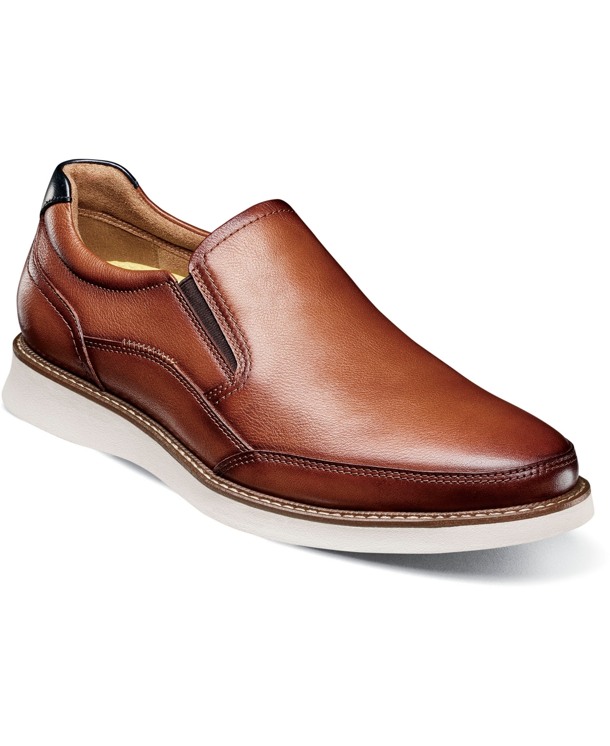 Click here for Florsheim Mens Launch Moc Toe Slip On Sneaker - Co... prices