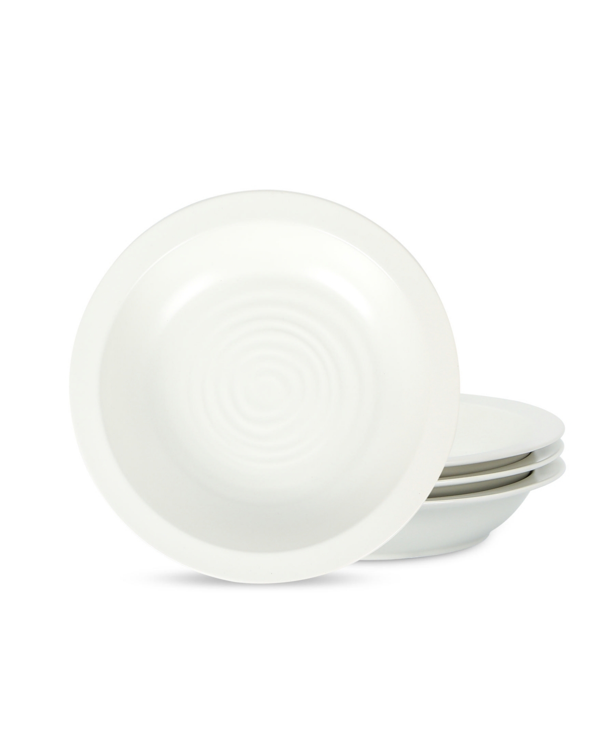 Click here for Stone Lain Orbit Pasta Bowls  Set of 4 - White prices