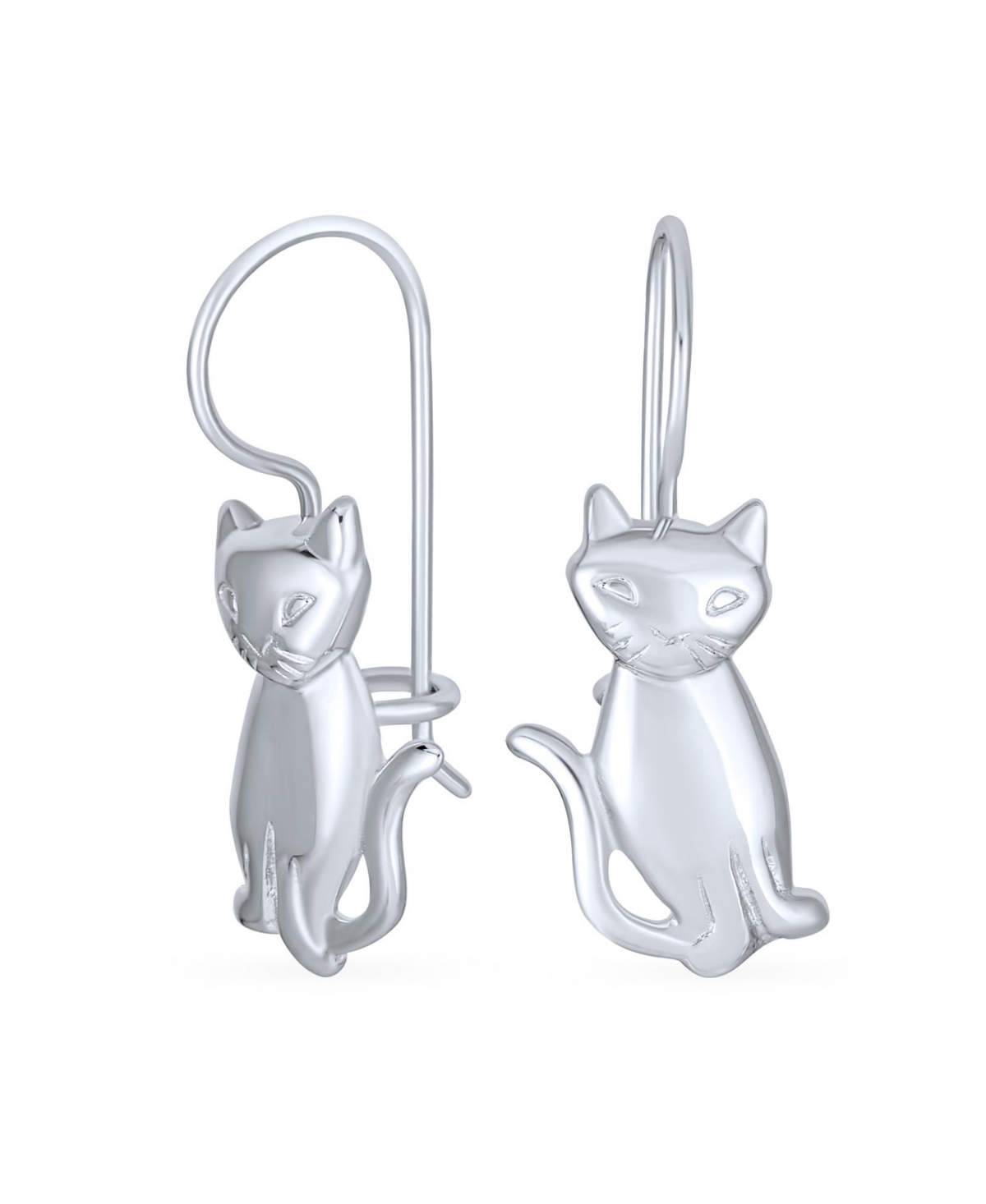 Click here for Bling Jewelry Cute Siamese Kitten Cat Dangle Earri... prices