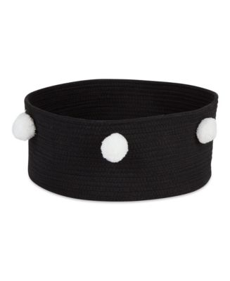 Bone Dry Cotton Rope Pet Storage Basket/Bed - Pom Poms - Macy's