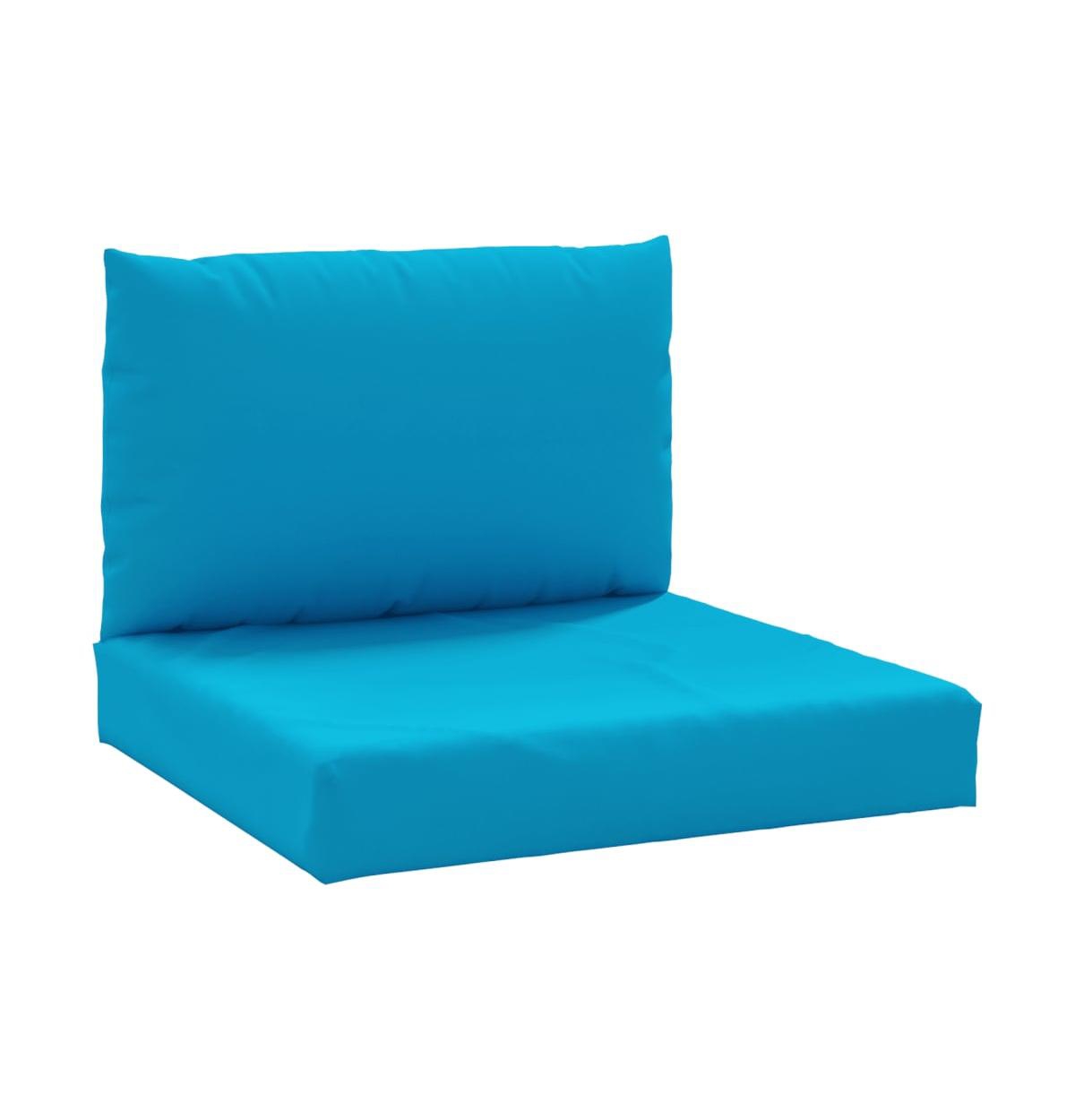 Click here for Pallet Cushions 2 pcs Light Blue Oxford Fabric - B... prices