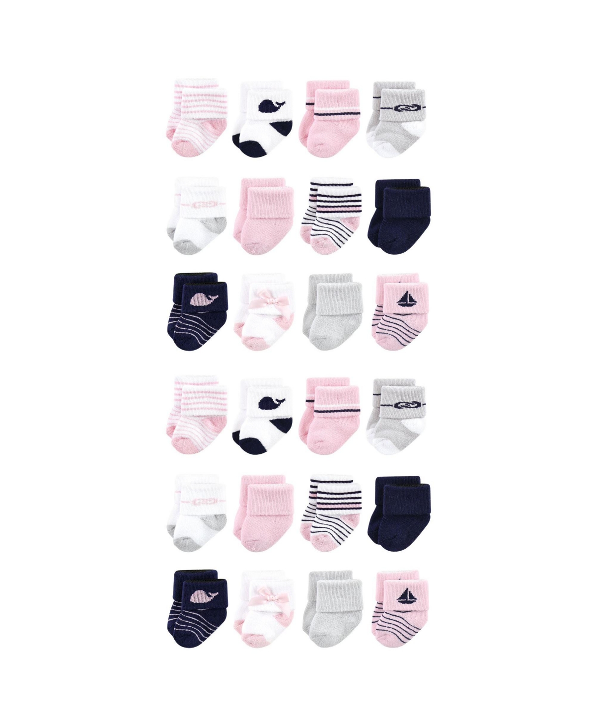 Click here for Luvable Friends Baby Boys Cotton Rich Terry Socks... prices
