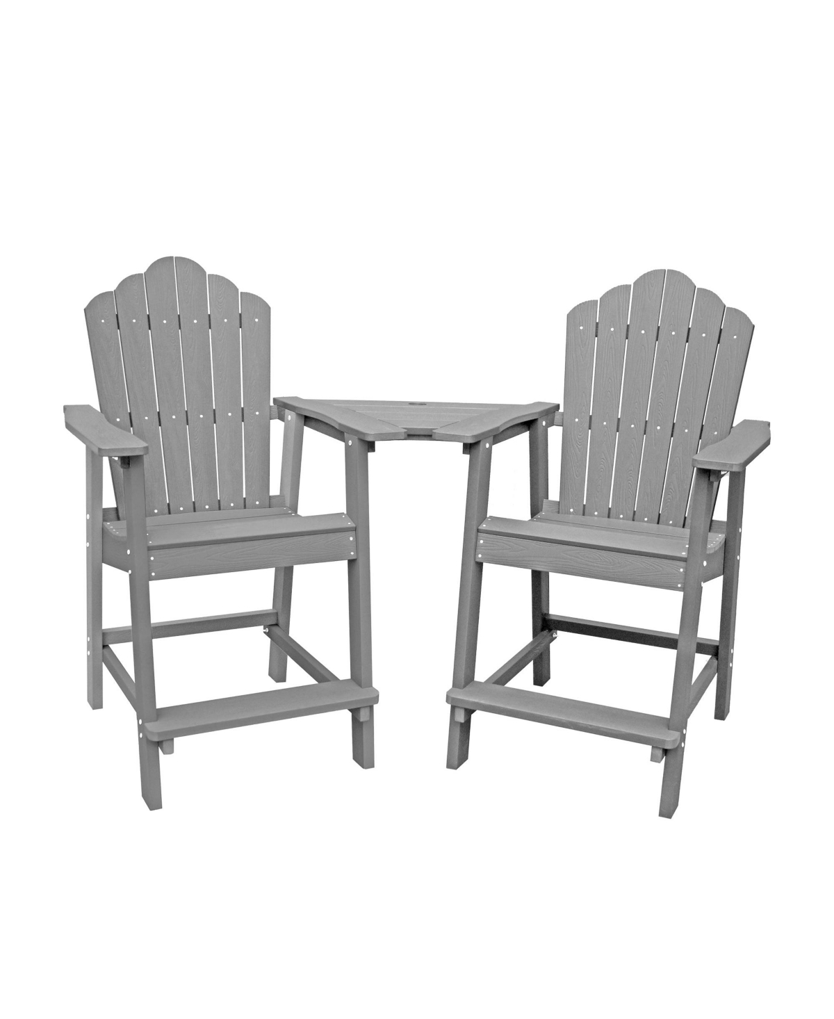 Click here for Tall Adirondack Chair with Connecting Table Patio... prices