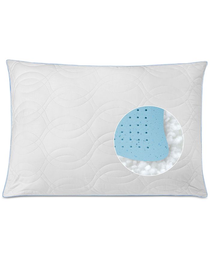 SensorGel Quilted GELcore Memory Foam Standard/Queen Pillow ...