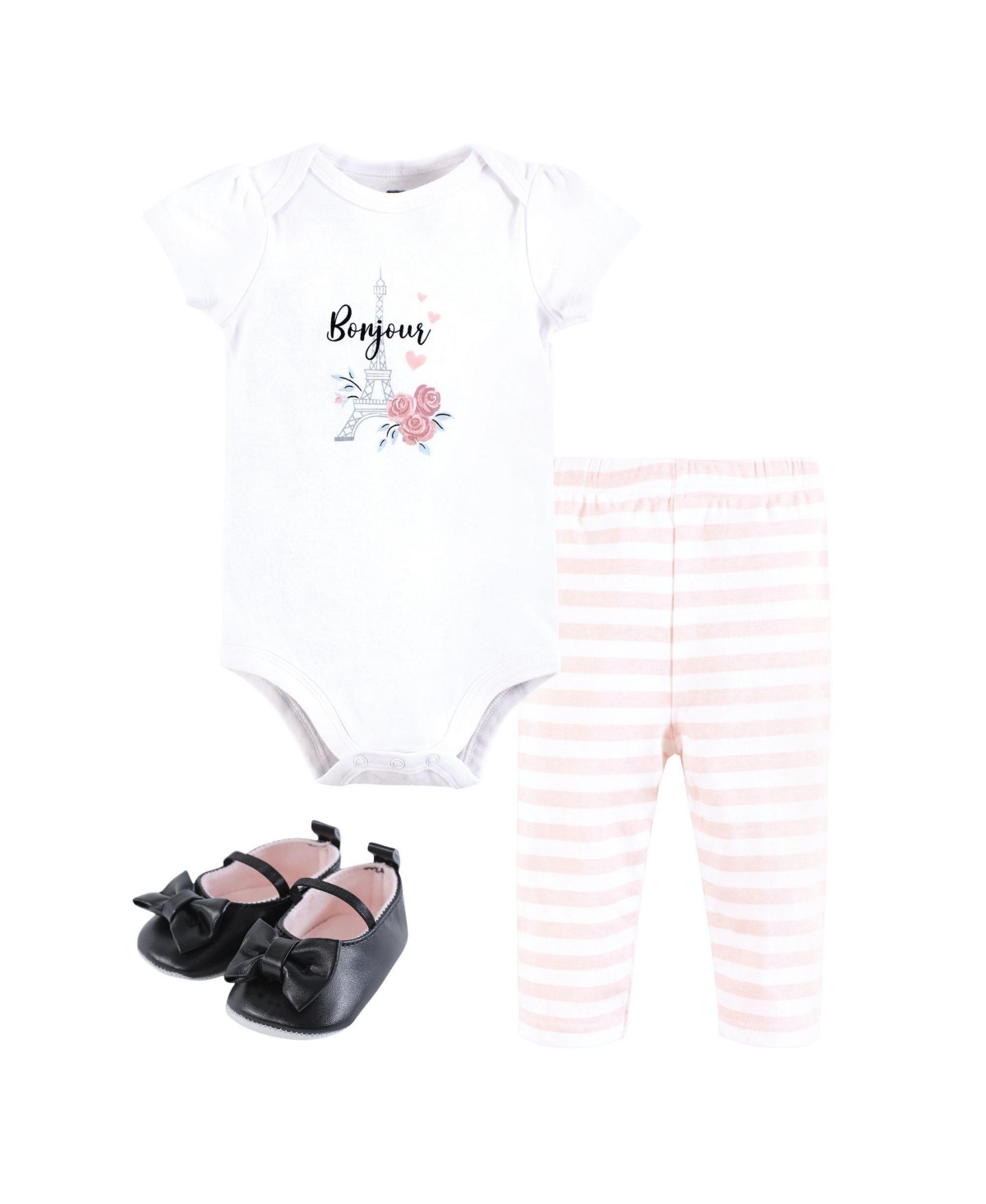 Click here for Hudson Baby Baby Girls Hudson Cotton Bodysuit  Pan... prices