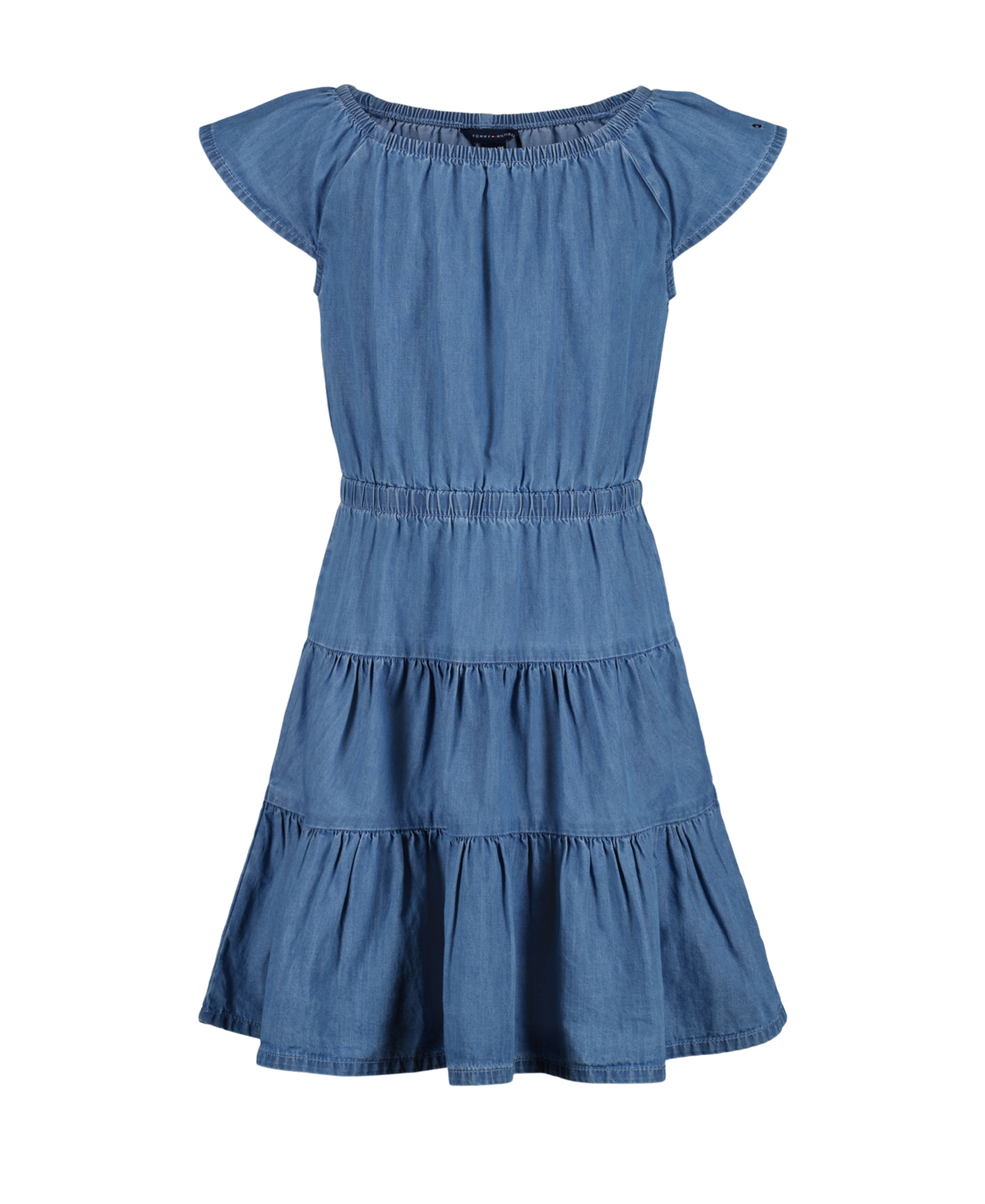 Click here for Tommy Hilfiger Toddler and Little Girls Denim Tier... prices