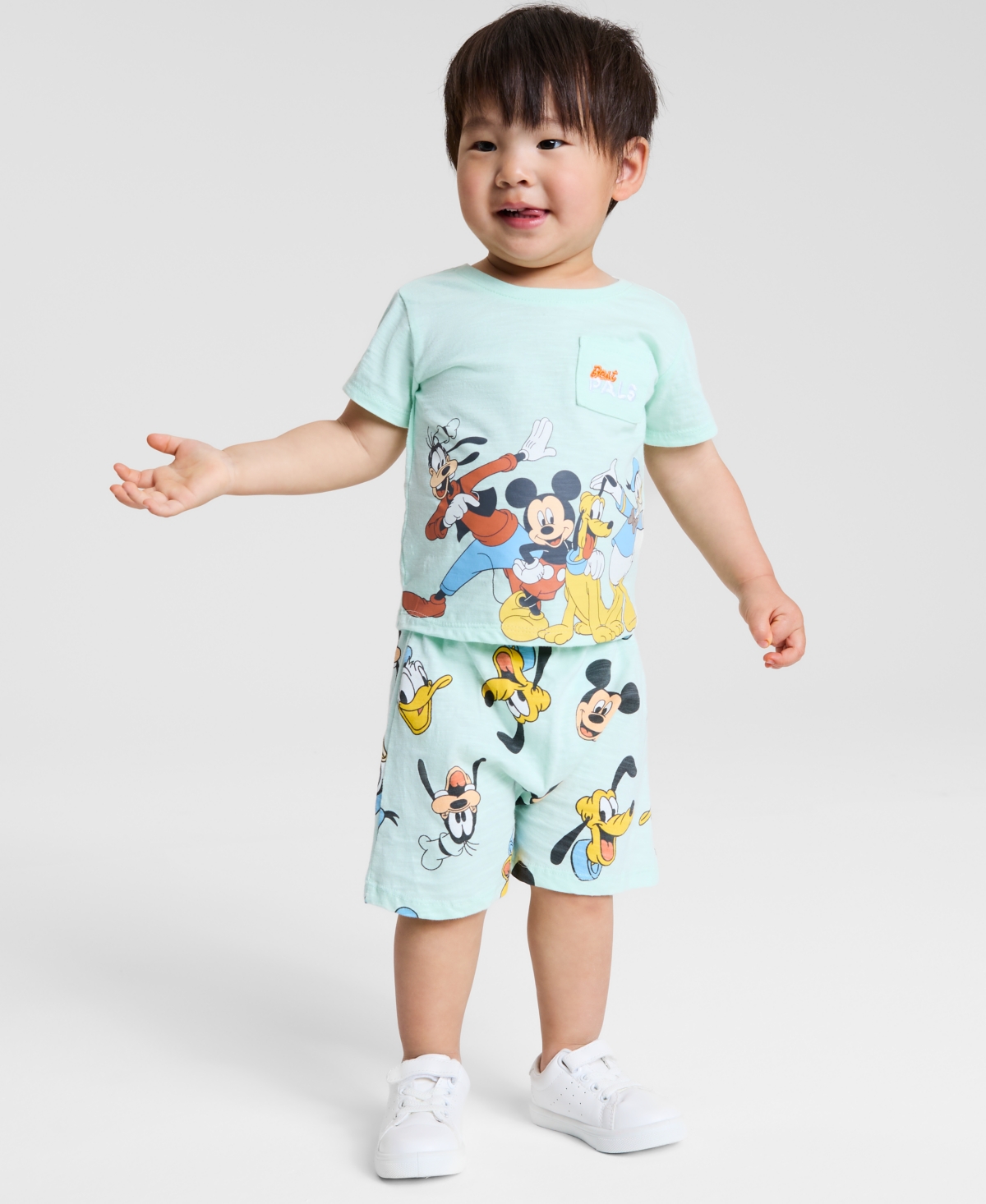 Click here for Disney Baby Boys Mickey & Friends Cotton T-Shirt &... prices
