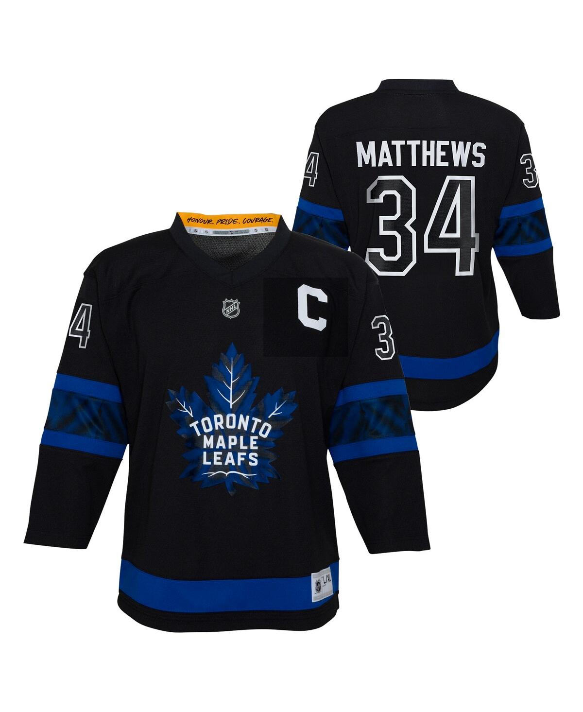 Click here for Outerstuff Preschool Auston Matthews Black Toronto... prices
