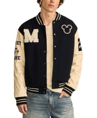 Lucky Brand Men's Mickey Friends Varsity Jacket - Macy's
