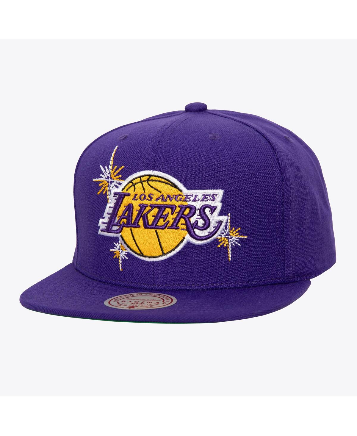 Click here for Mitchell & Ness Mens Purple Los Angeles Lakers Sta... prices