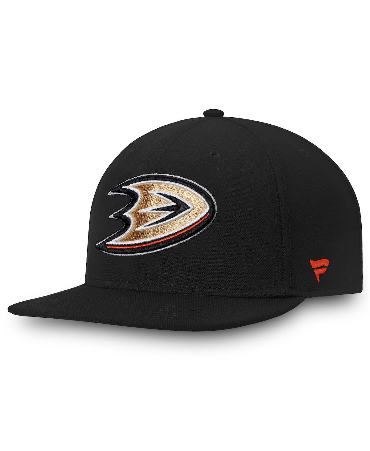 Click here for Fanatics Mens Black Anaheim Ducks Core Fitted Hat... prices