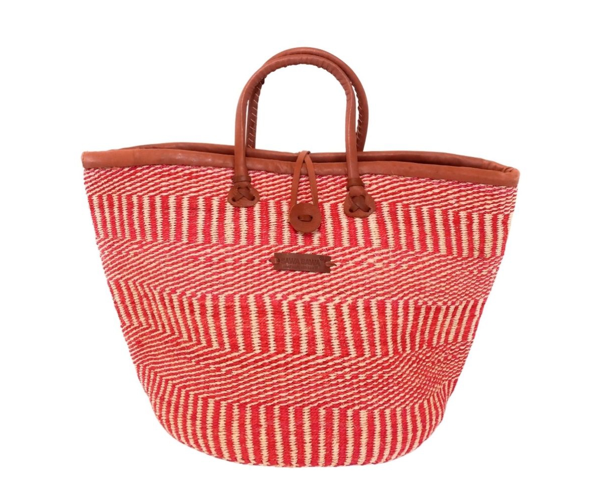 Click here for Bold and Brave Handmade Sisal Basket Tote prices