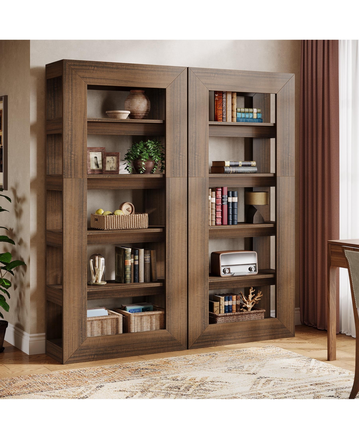Click here for Tribesigns 5-Tier Bookshelf  70.9 Tall Bookcase  W... prices