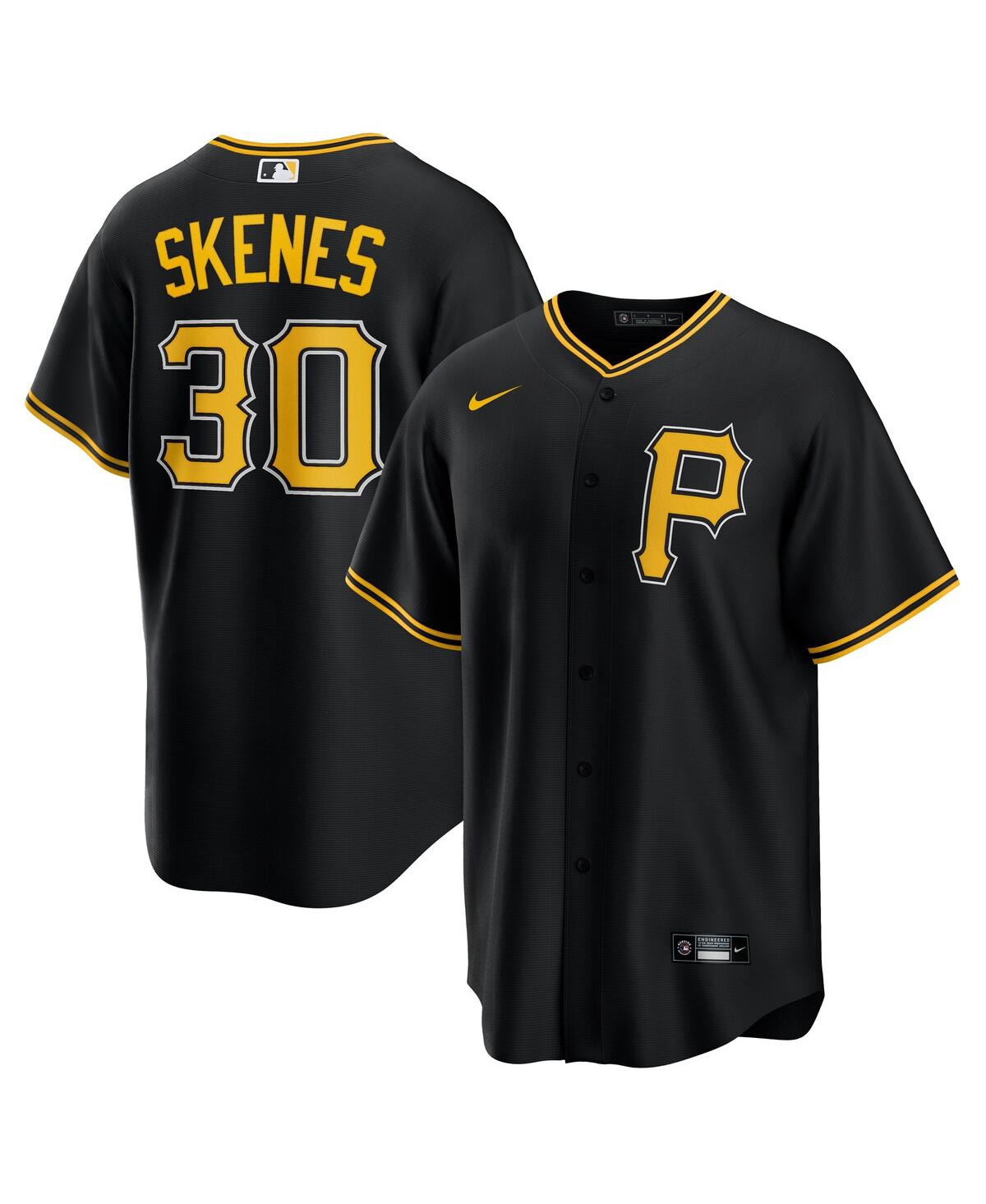 Click here for Nike Mens Paul Skenes Black Pittsburgh Pirates Alt... prices