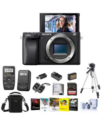 Sony Sony Alpha a6400 Mirrorless Digital Camera - Bundle with Bag ...