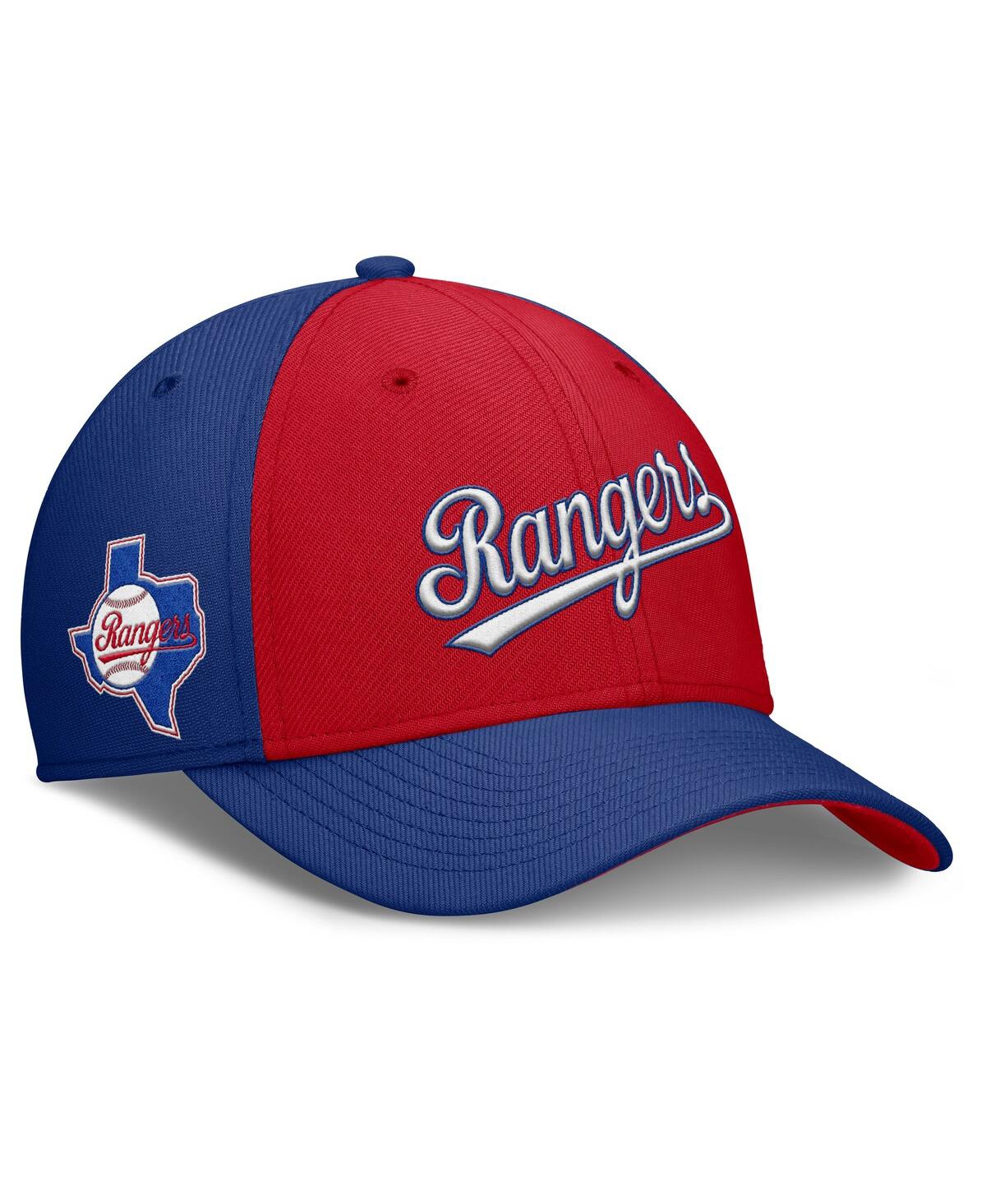 Click here for Nike Mens Royal/Red Texas Rangers Rise Swoosh Perf... prices