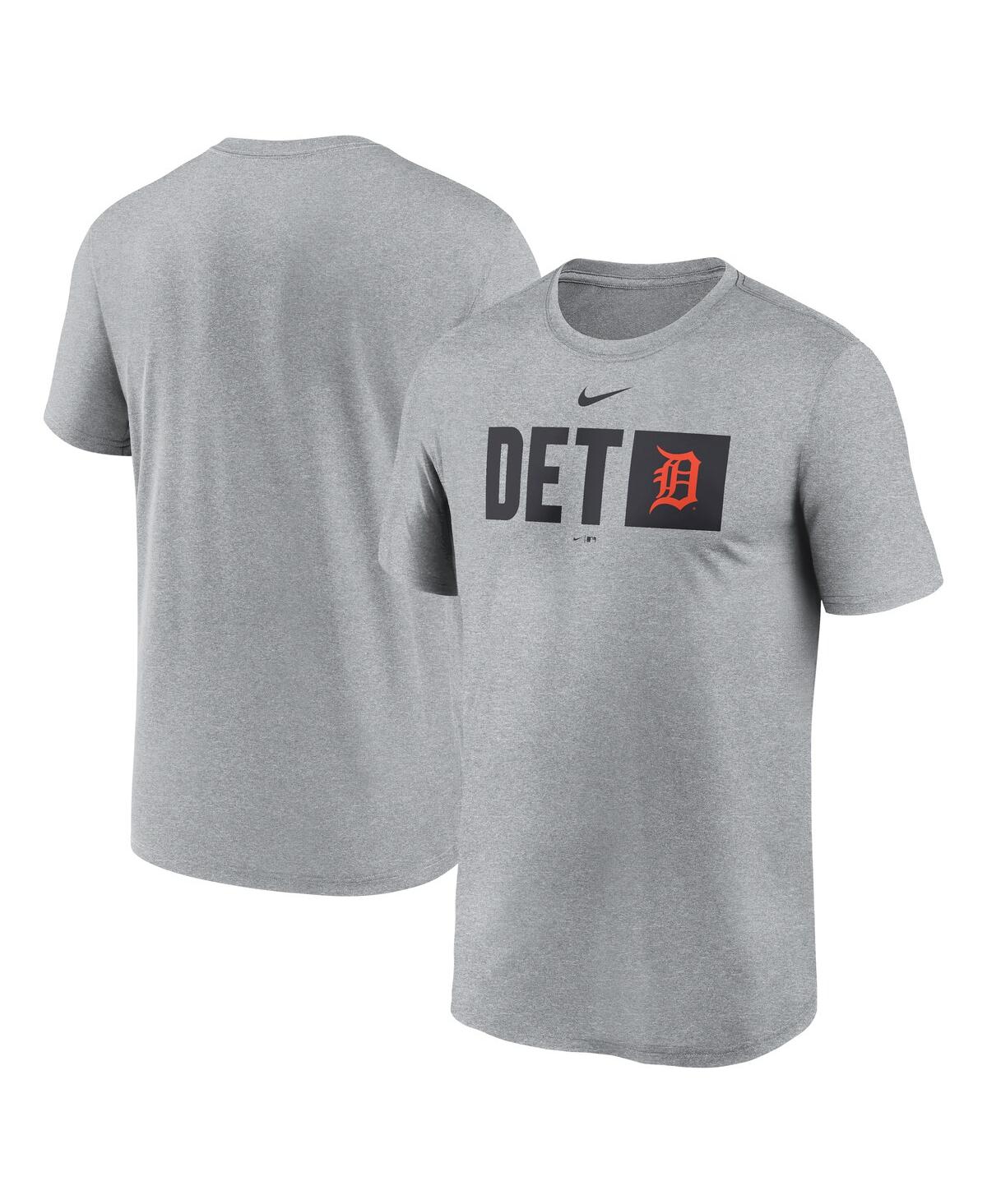 Click here for Nike Mens Heather Gray Detroit Tigers Tricode Lege... prices