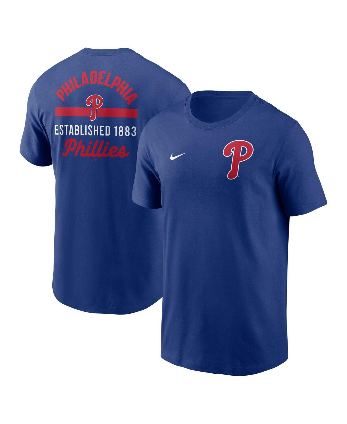 Click here for Nike Mens Navy Philadelphia Phillies 2-Hit T-Shirt... prices