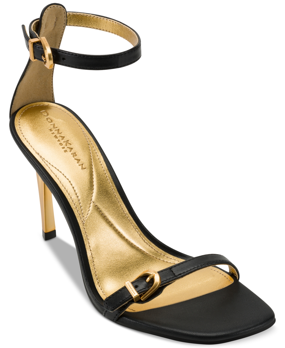 Click here for Donna Karan New York Womens Pryce Buckle Ankle-Str... prices