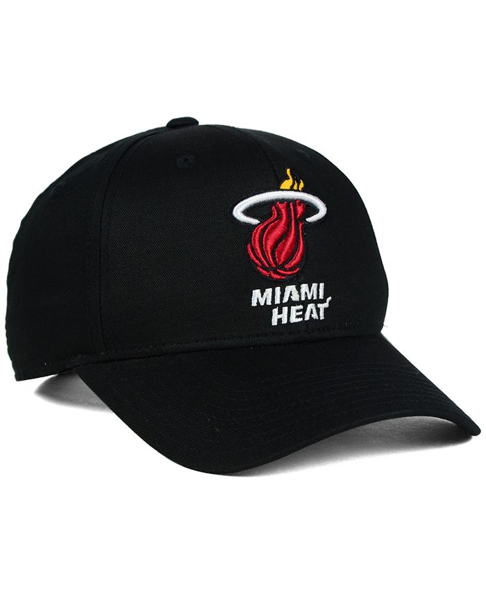 adidas Miami Heat Structured Basic Adjustable Cap - Macy's
