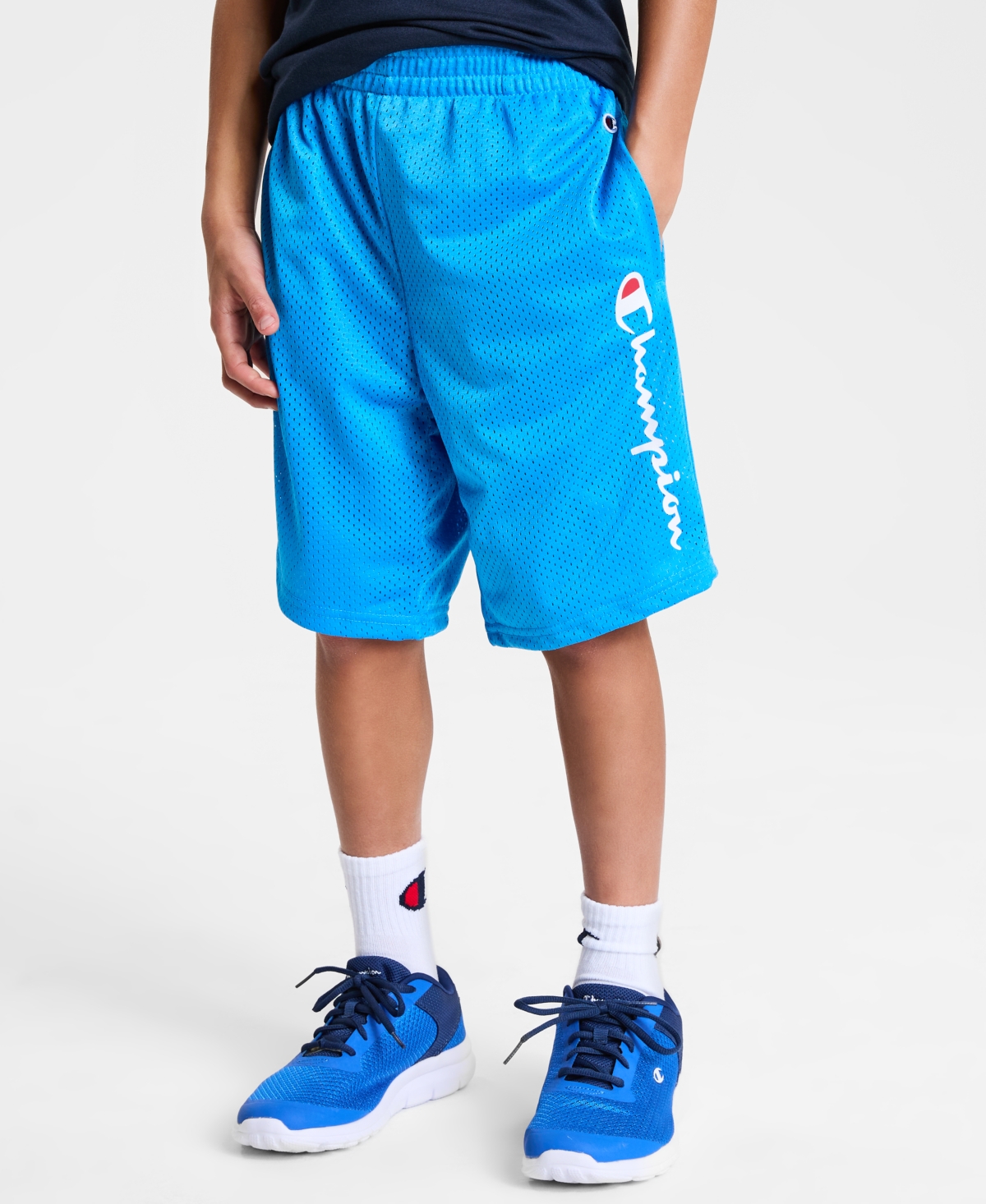 Click here for Champion Big Boys Lightweight Mesh Active Shorts -... prices