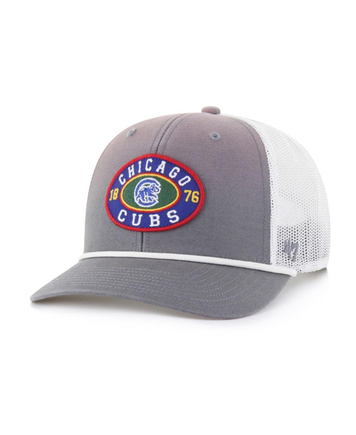 Click here for 47 Brand Mens Gray/White Chicago Cubs Tide Sweep R... prices