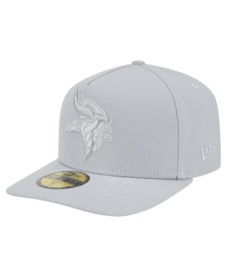 New Era Men's Gray Minnesota Vikings Color Pack 59FIFTY Fitted Hat - Macy's