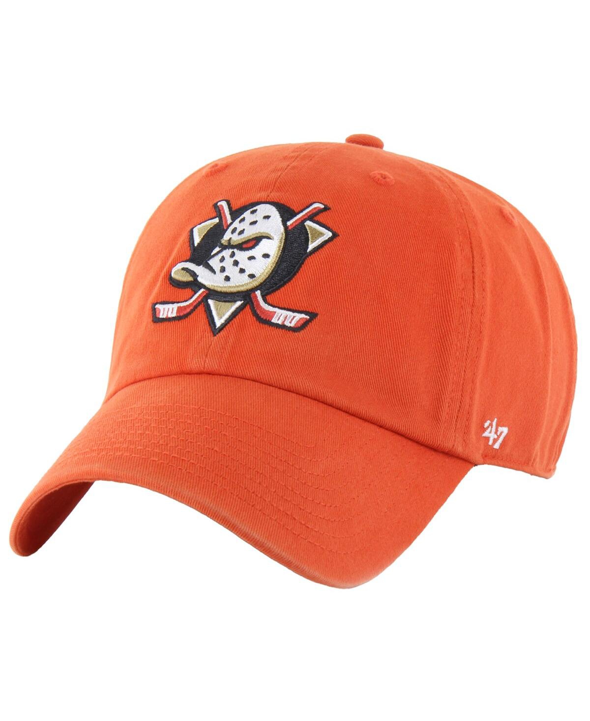 Click here for 47 Brand Mens Orange Anaheim Ducks Core Logo Clean... prices