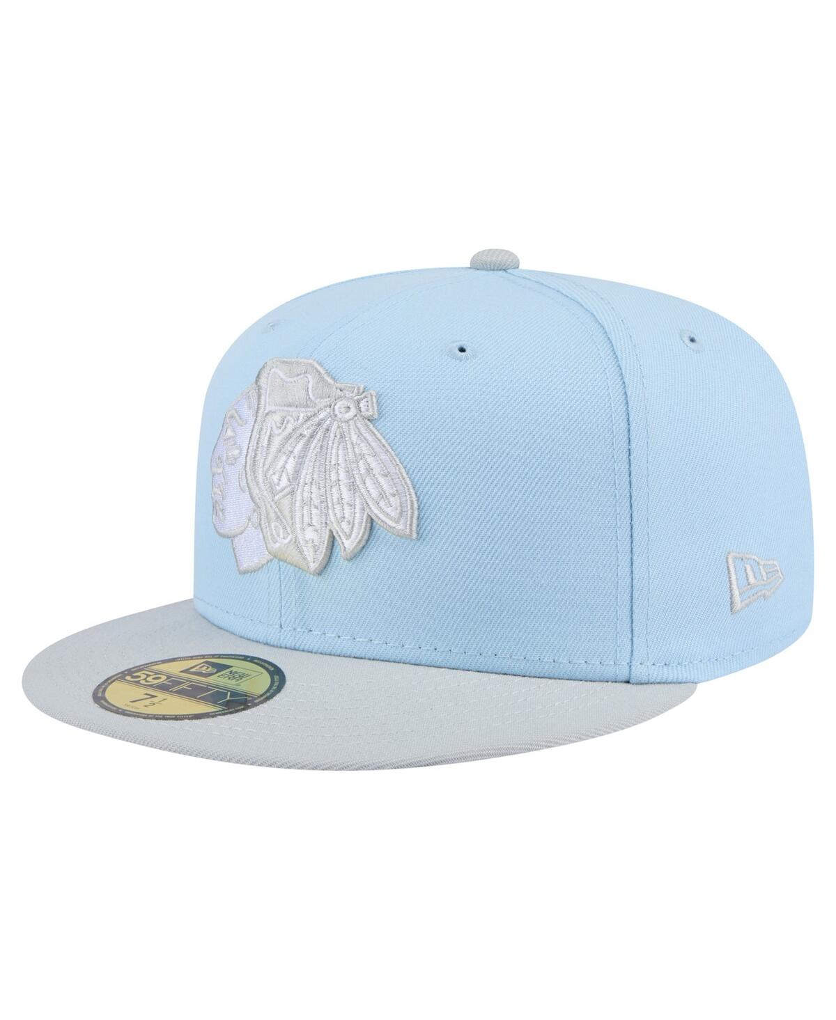Click here for New Era Mens Light Blue/Gray Chicago Blackhawks Co... prices