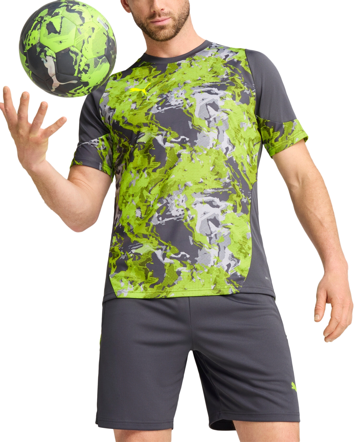 Click here for Puma Mens Individual Liga Jersey - Grey prices