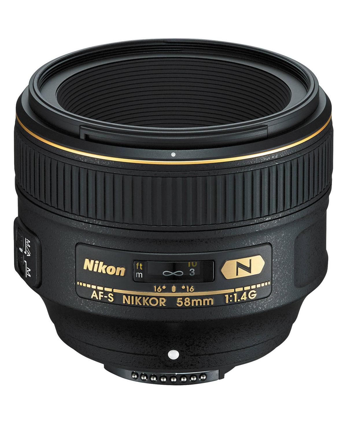 Click here for Nikon 58mm f/1.4G Af-s Nikkor Lens - Black prices