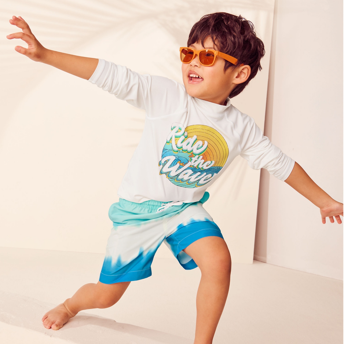 Click here for Lands End Big Boys Husky Chlorine Resistant Long S... prices