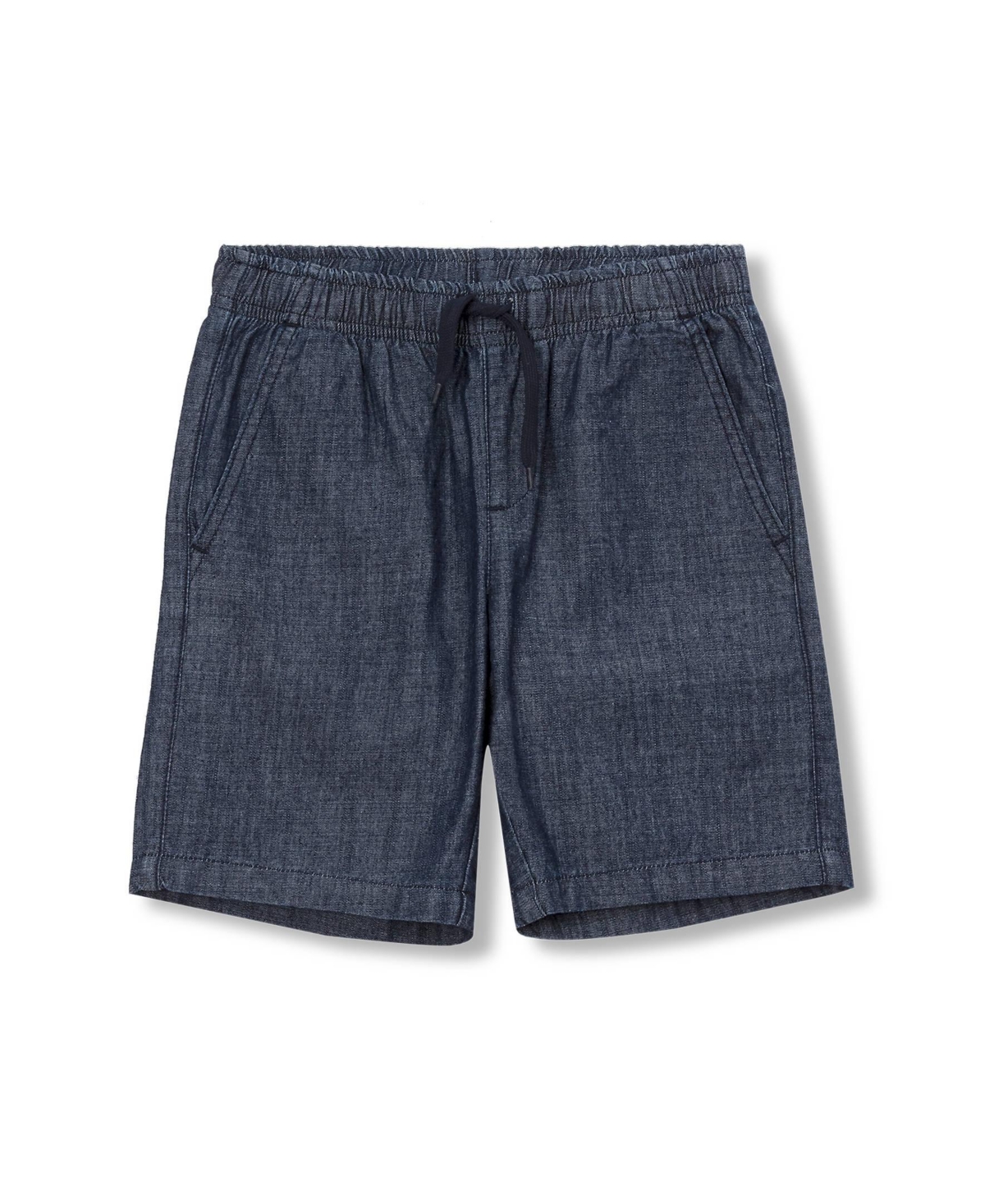 Click here for Lands End Girls Pull On Chambray Elastic Waist Sho... prices