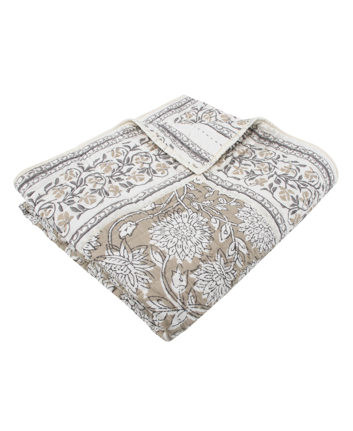 Click here for Levtex Adare Reversible Quilted Throw  50 x 60 - T... prices