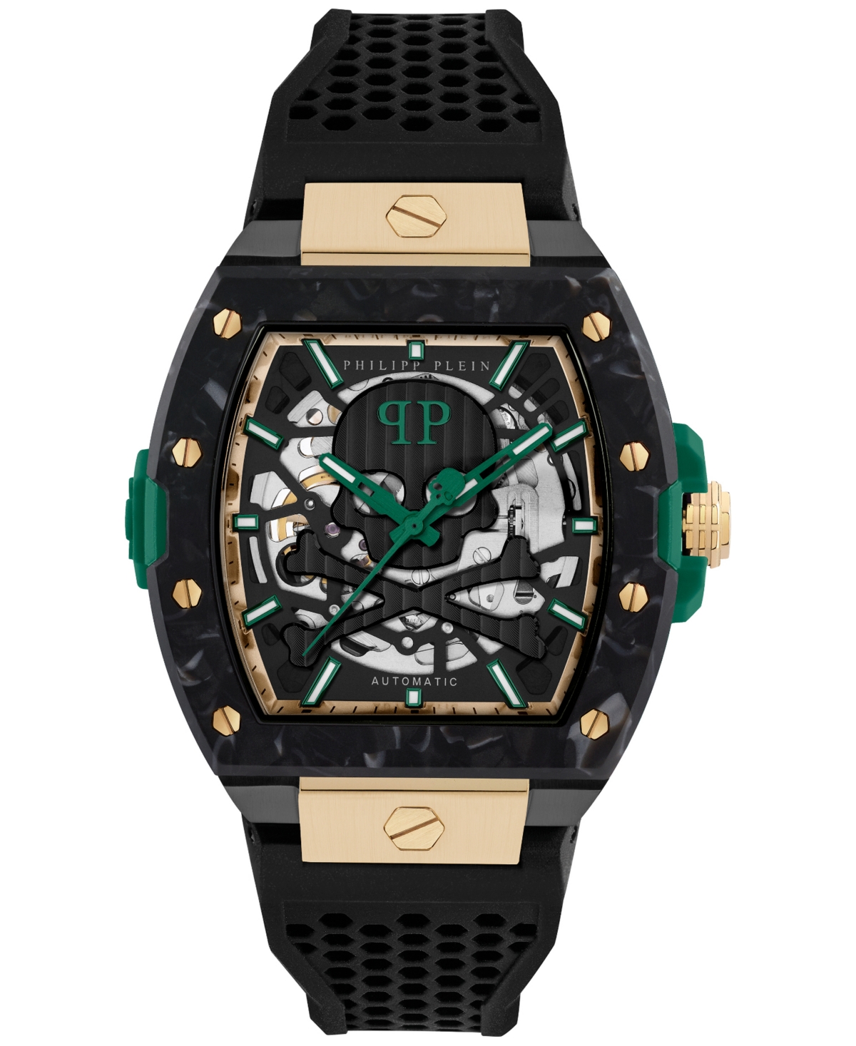 Click here for Philipp Plein Mens Automatic The Skeleton 2.0 Blac... prices