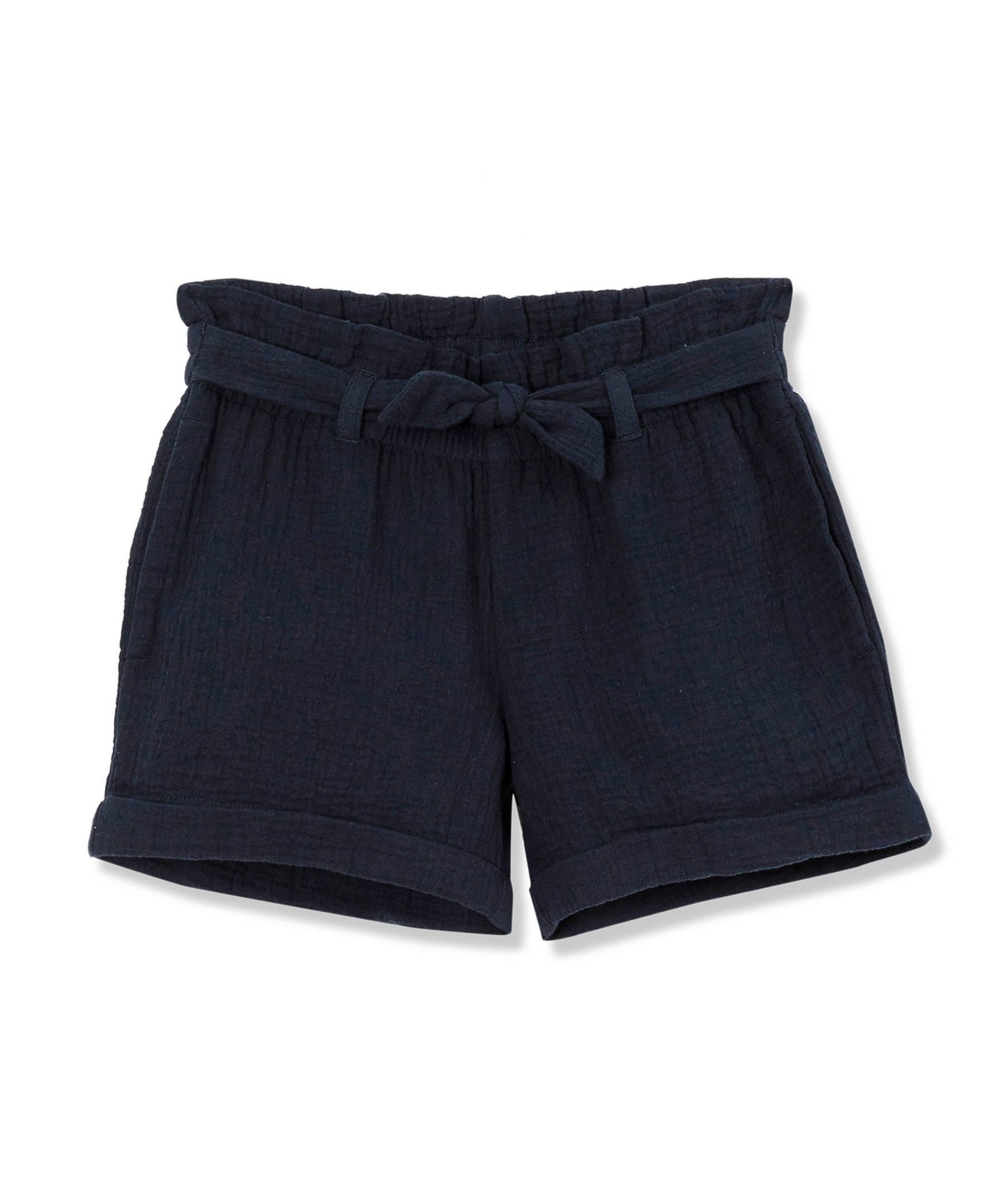 Click here for Lands End Girls Belted Woven Pull On Shorts - Clas... prices