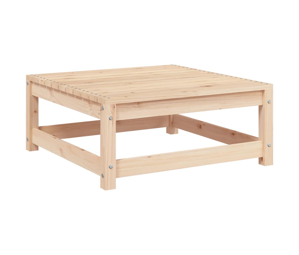 Click here for vidaXL Patio Footstool 27.6x27.6x11.8 Solid Pinewo... prices