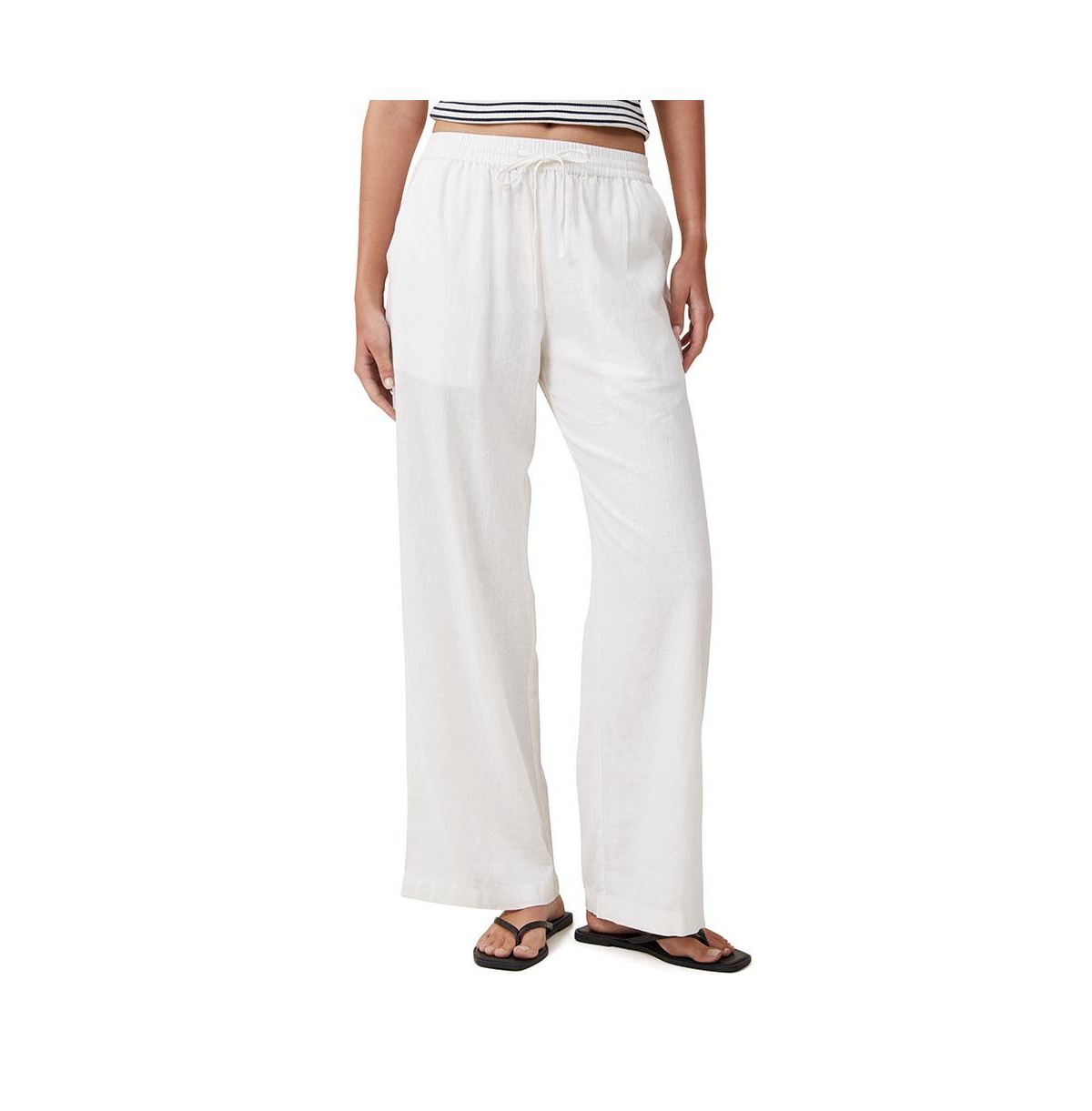 Click here for Cotton On Womens Haven Wide Leg Pant - White prices