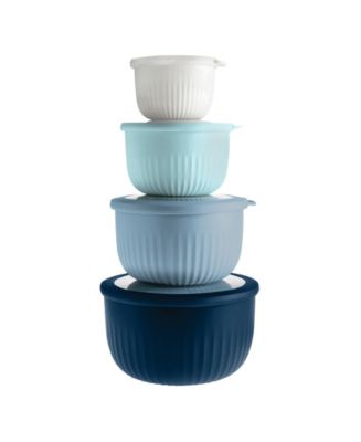 Art and Cook 8 Piece Plastic Mixing Bowl Set - Macy's