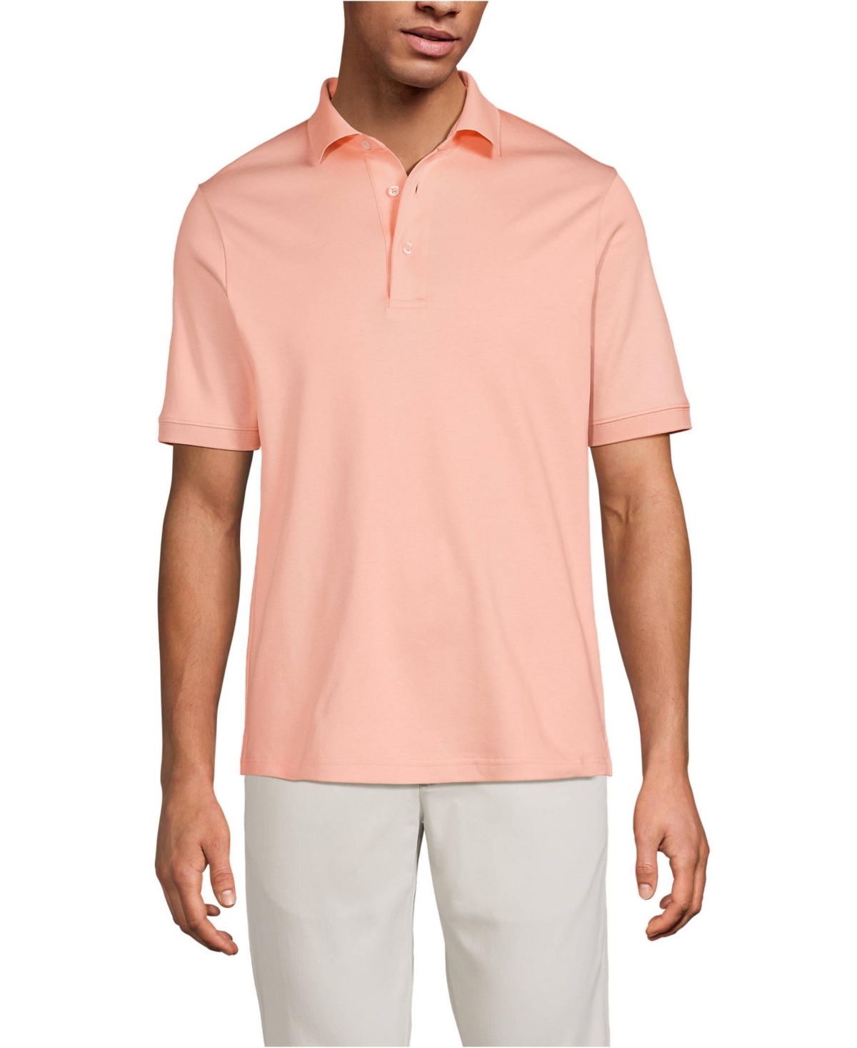 Click here for Lands End Mens Short Sleeve Cotton Supima Polo Shi... prices